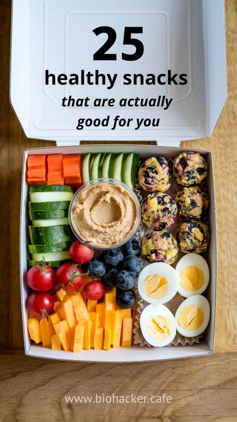 25 Healthy Snacks That Are Actually Good for You